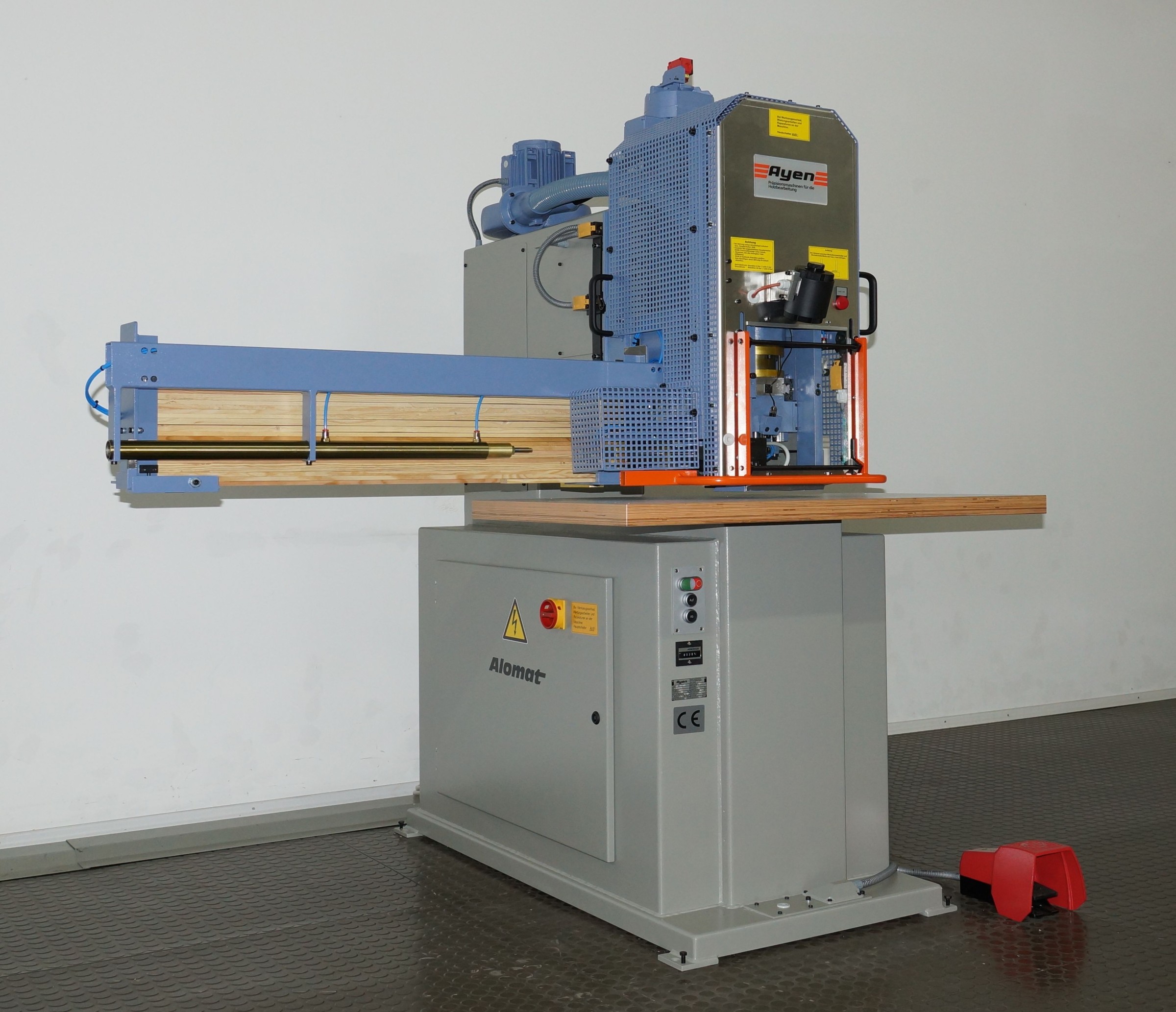 Automatic Knot Plugging Machine - Alomat AL310L-A - Karl Ayen ...